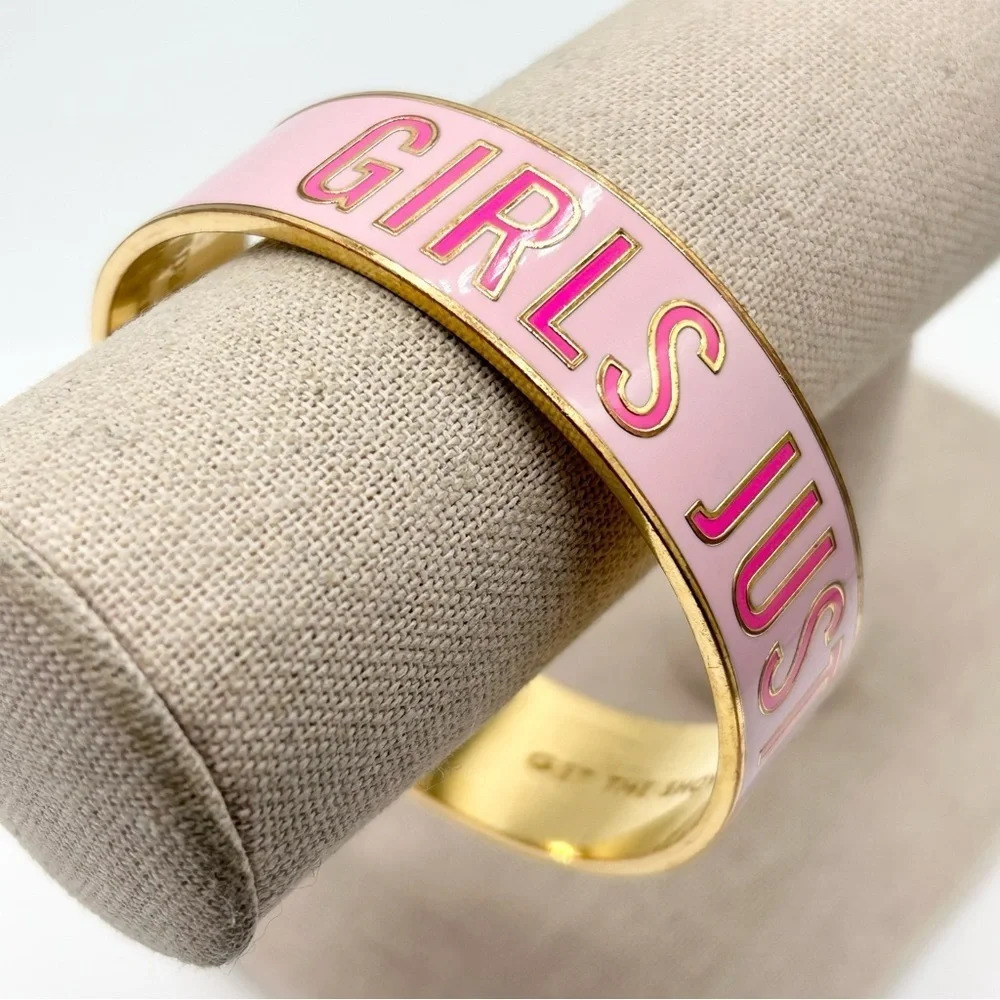 Kate Spade Girls Just Want To Have Fun Bangle Bracelet - Gem